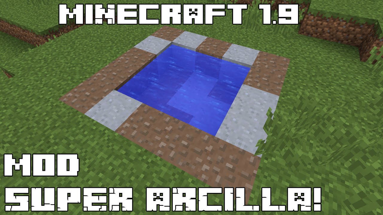 Minecraft 1.9 MOD SUPER ARCILLA! Claycraft Mod Español! - YouTube