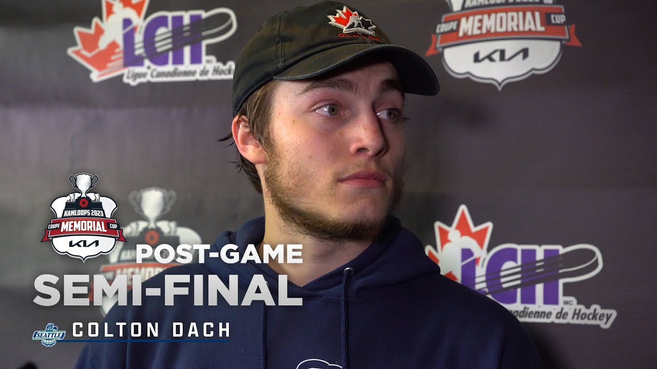 Thunderbirds Post-Game Media - Colton Dach - YouTube