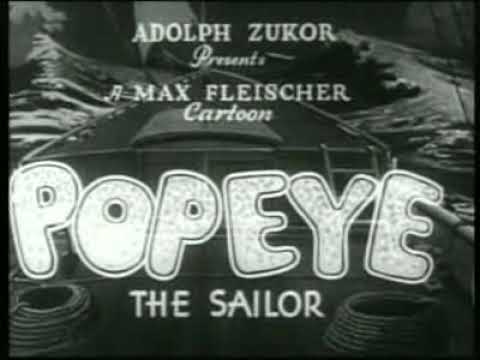 Popeye 1936 Little Swee'Pea - YouTube