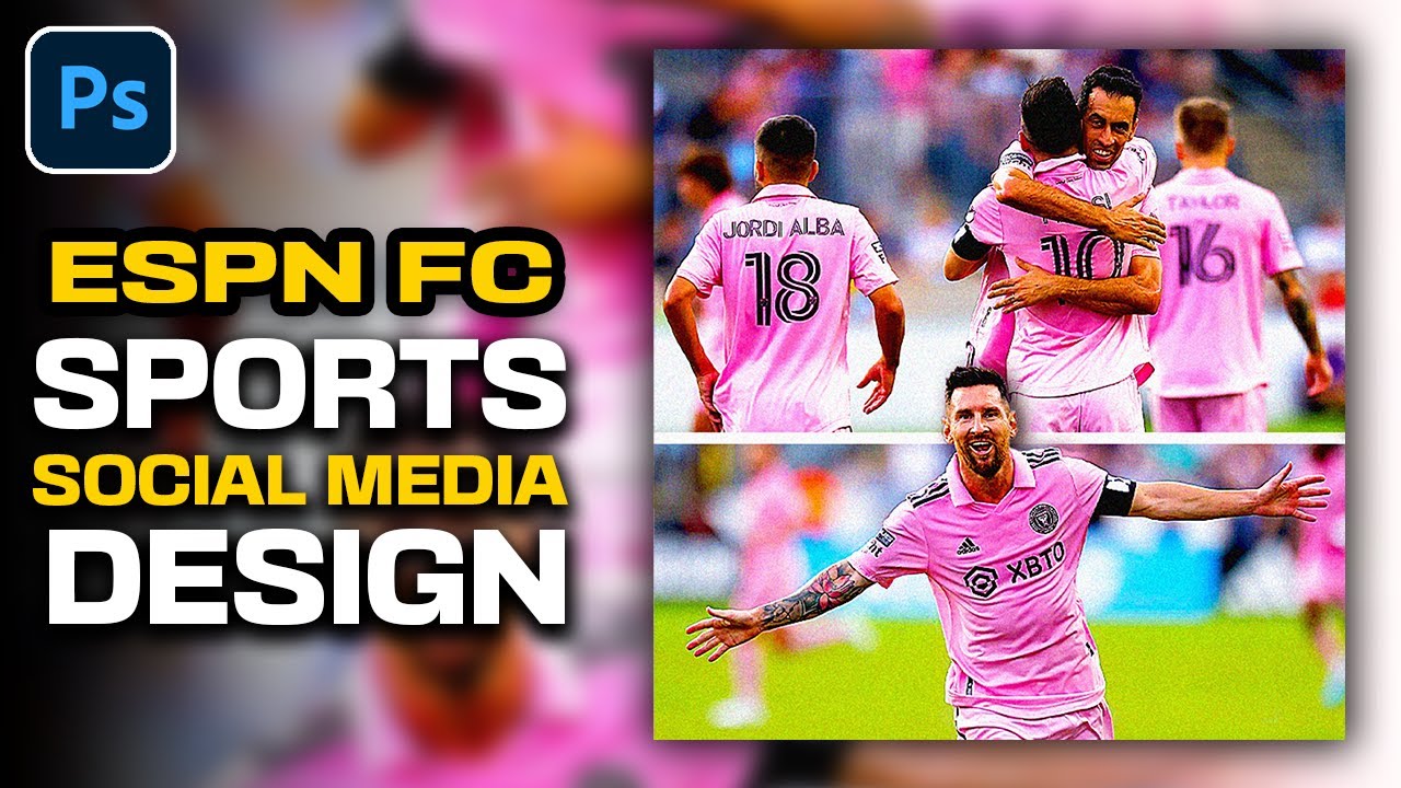 Sports Social Media Post Design - ESPN Football Poster Design ...