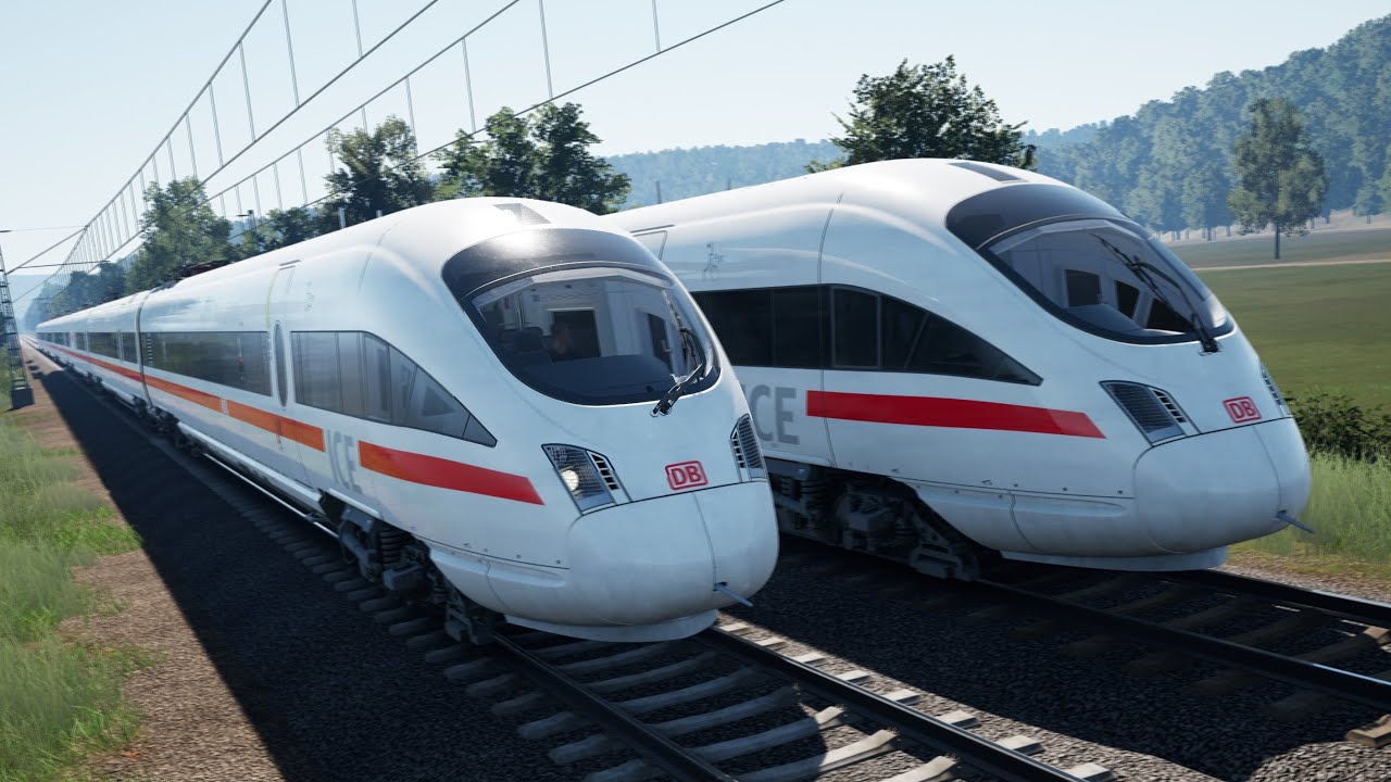 Helping Out a STRANDED ICE-T! | DB Baureihe 411 | Train Sim World 5 ...