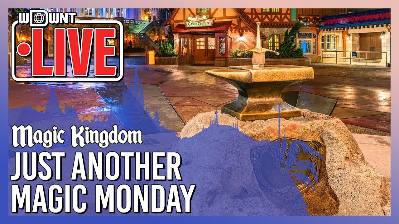 🔴LIVE Just Another Magic Monday Live Stream From The Magic Kingdom ...