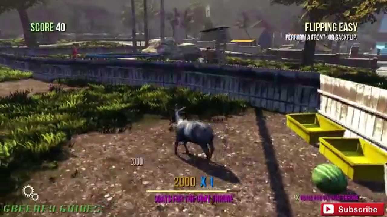 Goat Simulator - Goat Queen Achievement - YouTube