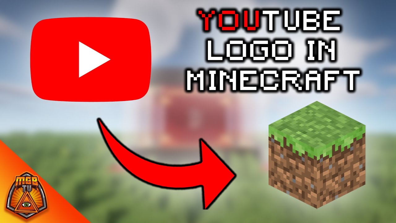 Minecraft Block Logo