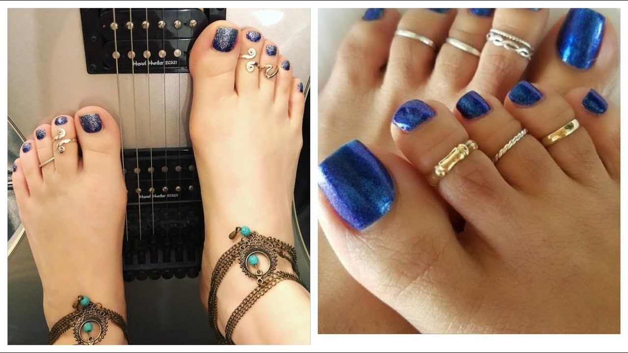 Celebrities inspired beaded toe rings with new collection - YouTube