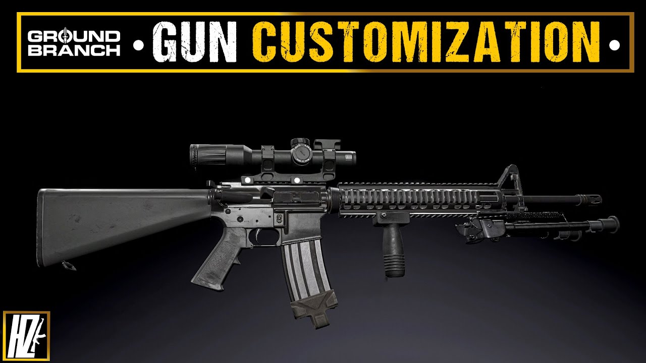 Ground Branch Weapon Customization (Attachments & More!) 2022 - YouTube