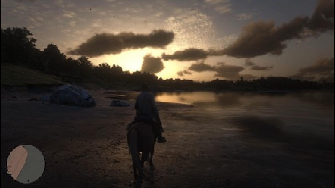 Sunrise at Red Dead Redemption 2 (PS5) - YouTube