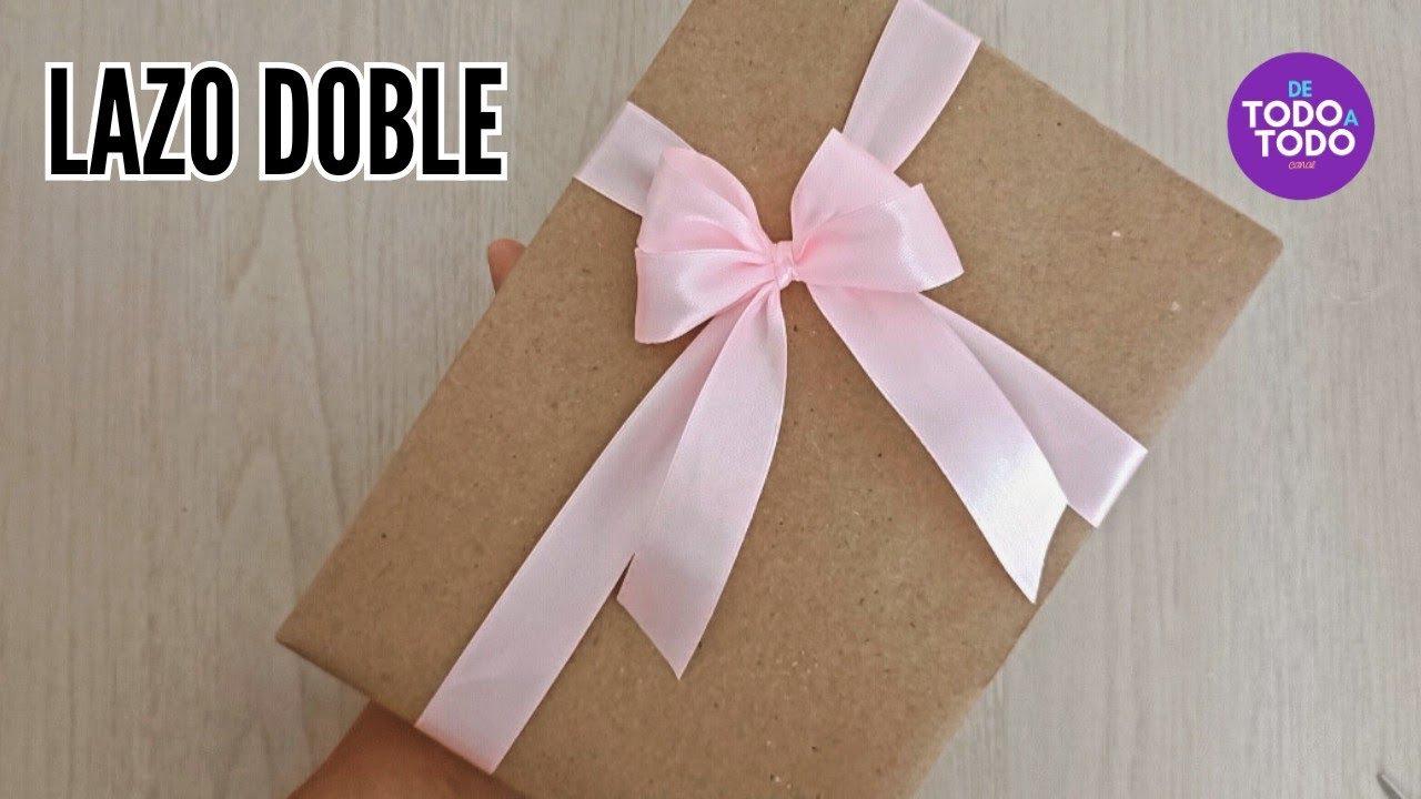 😍 LAZO para REGALOS / WRAP GIFS / Cómo decorar caja de regalo ...
