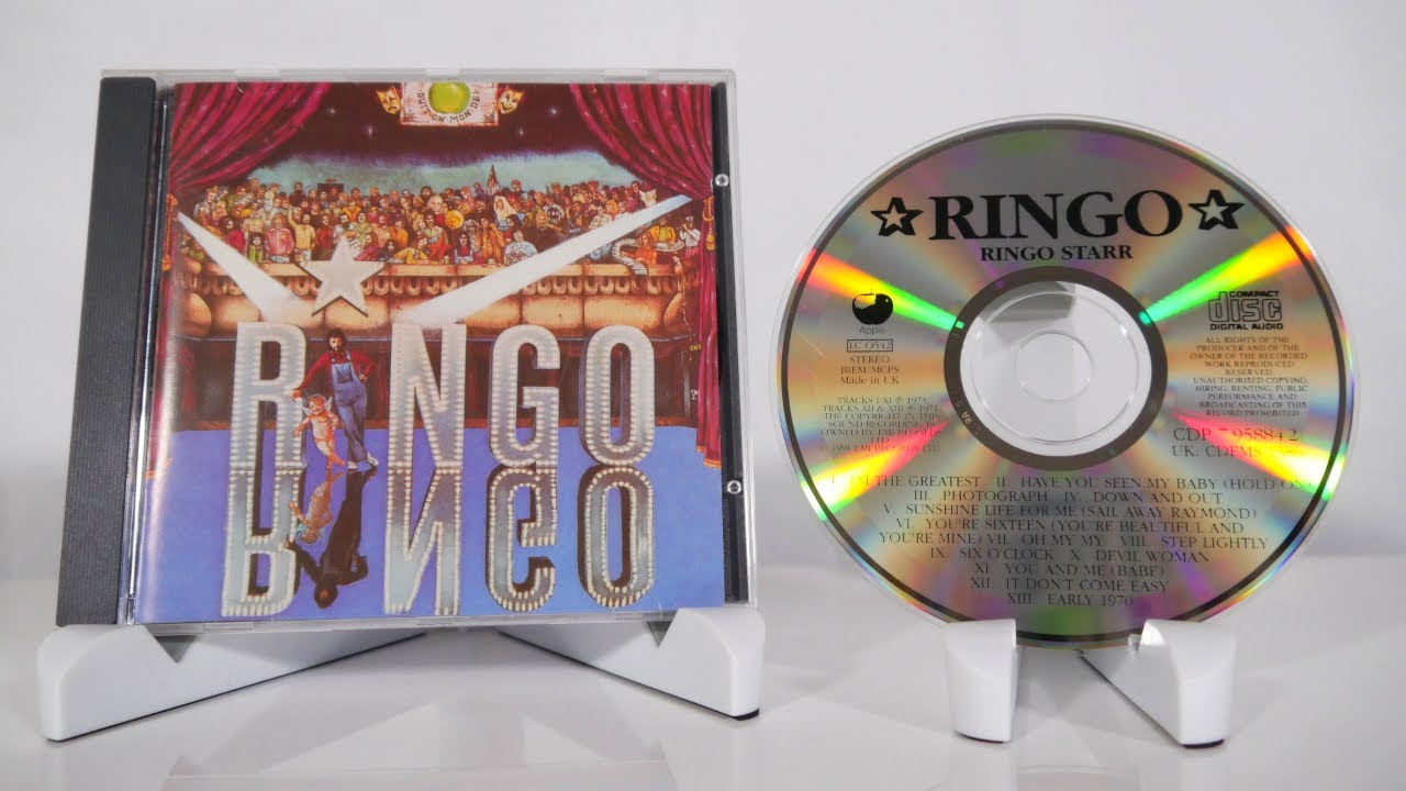 Ringo Starr - Ringo CD Unboxing - YouTube