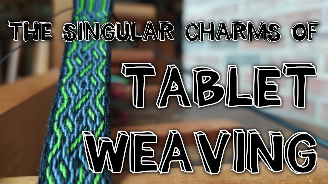 The Singular Charms of Tablet Weaving - YouTube