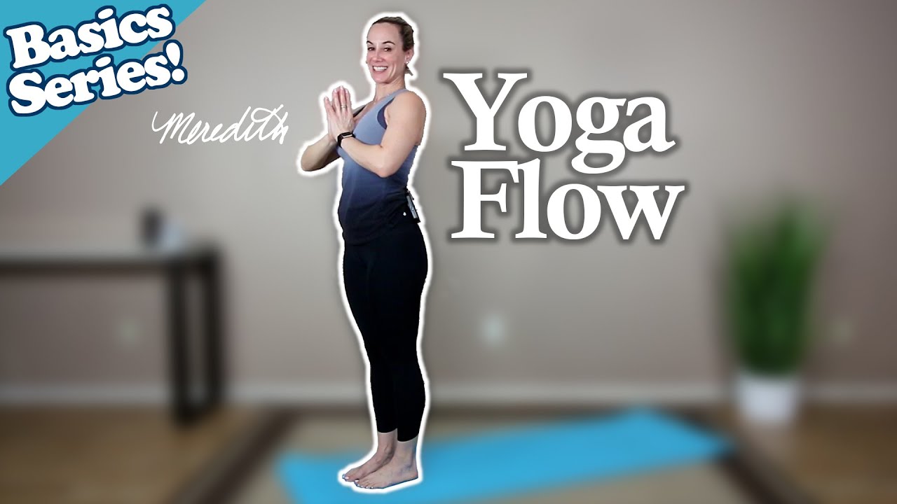 15 Minute Yoga Flow For Beginners And Seniors | Basics Series - YouTube