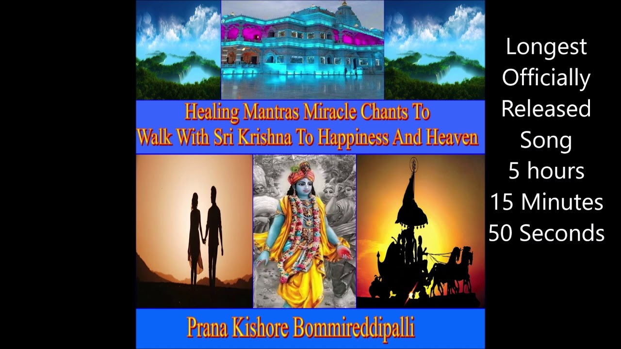 Healing Mantras Miracle Chants to Walk With Sri Krishna to Happiness ...