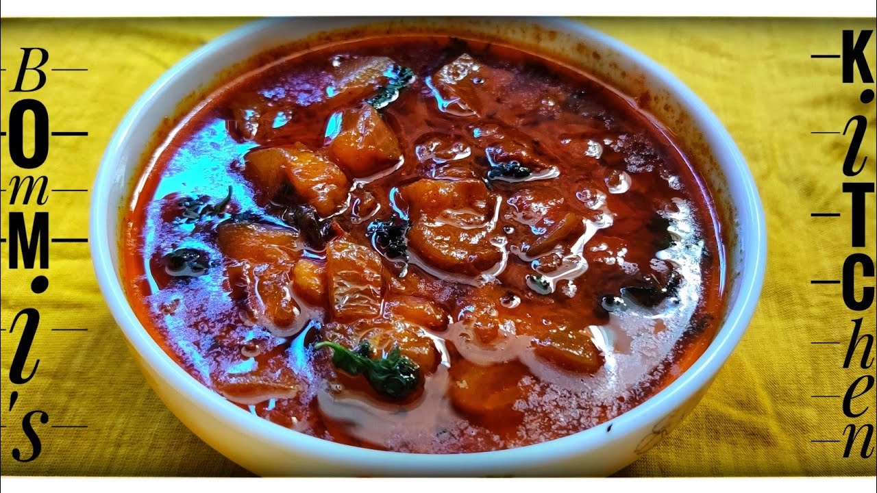 Sorakayya Kara Pulusu / Sorakai Puli Kulambu \ Bottle gourd tamarind ...