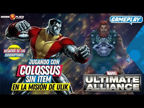 Desafío... Colossus VS Ulik |MARVEL ULTIMATE ALLIANCE - YouTube