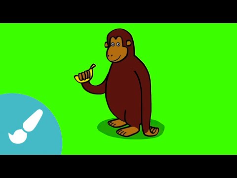 Cómo dibujar un mono I How to draw a monkey - YouTube