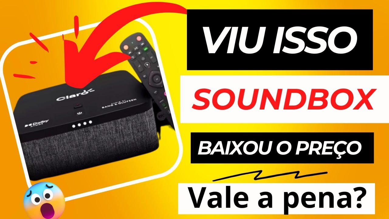 NOVIDADE CLARO TV SOUNDBOX - YouTube