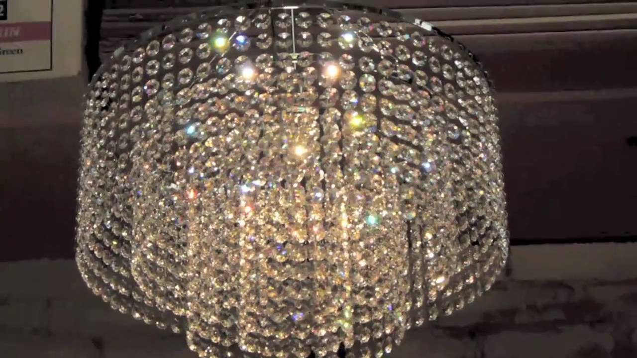 It-Pl-40-new Crystal Chandelier From First Class Lighting - YouTube