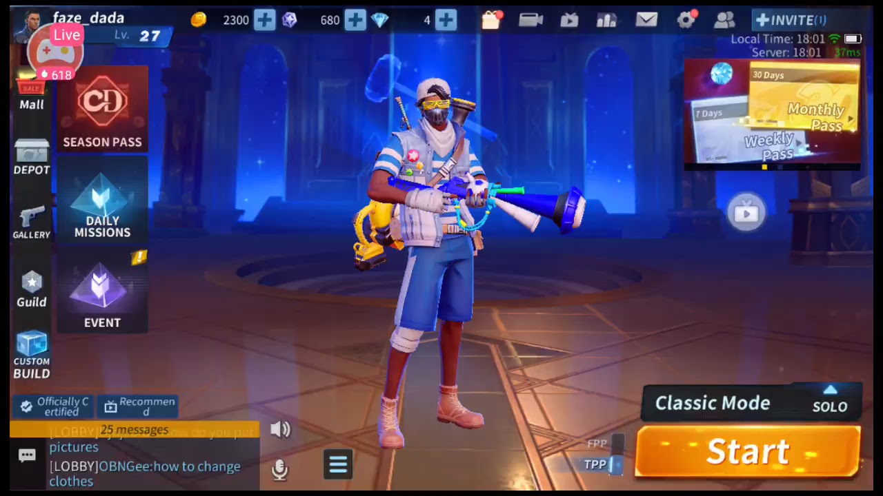 Watch me play Creative Destruction via Omlet Arcade! - YouTube