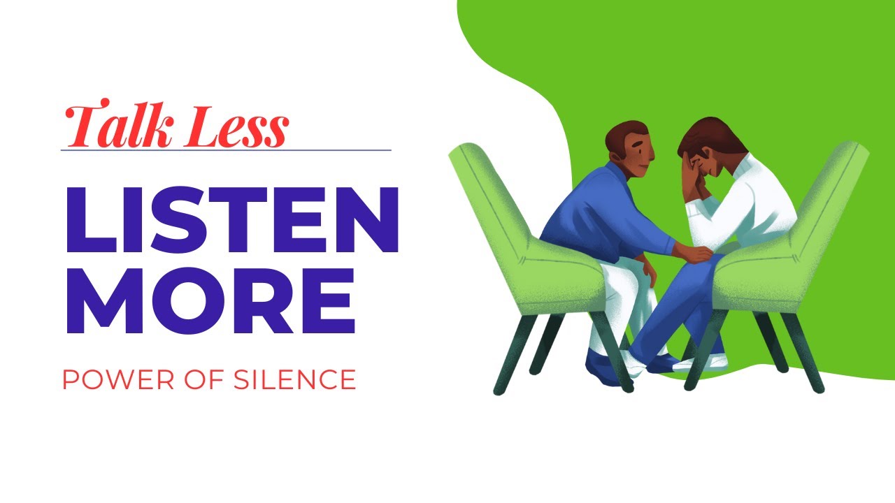 Why Talk Less? Power of Silence #listening #mindfulnessawareness - YouTube