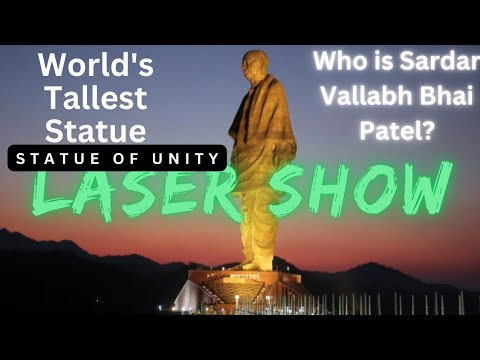 Statue of Unity Laser Show Video by Travel & Stay - YouTube