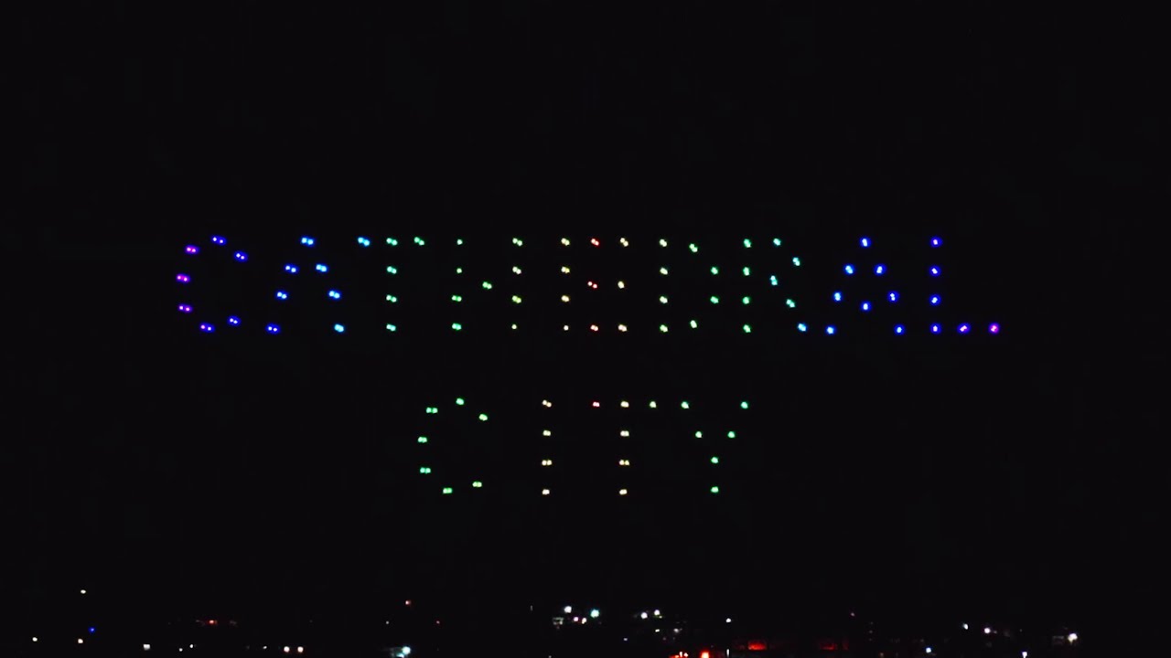 Drone Show for the LGBT Days 2024 at Cathedral City | Grizzly Drones ...