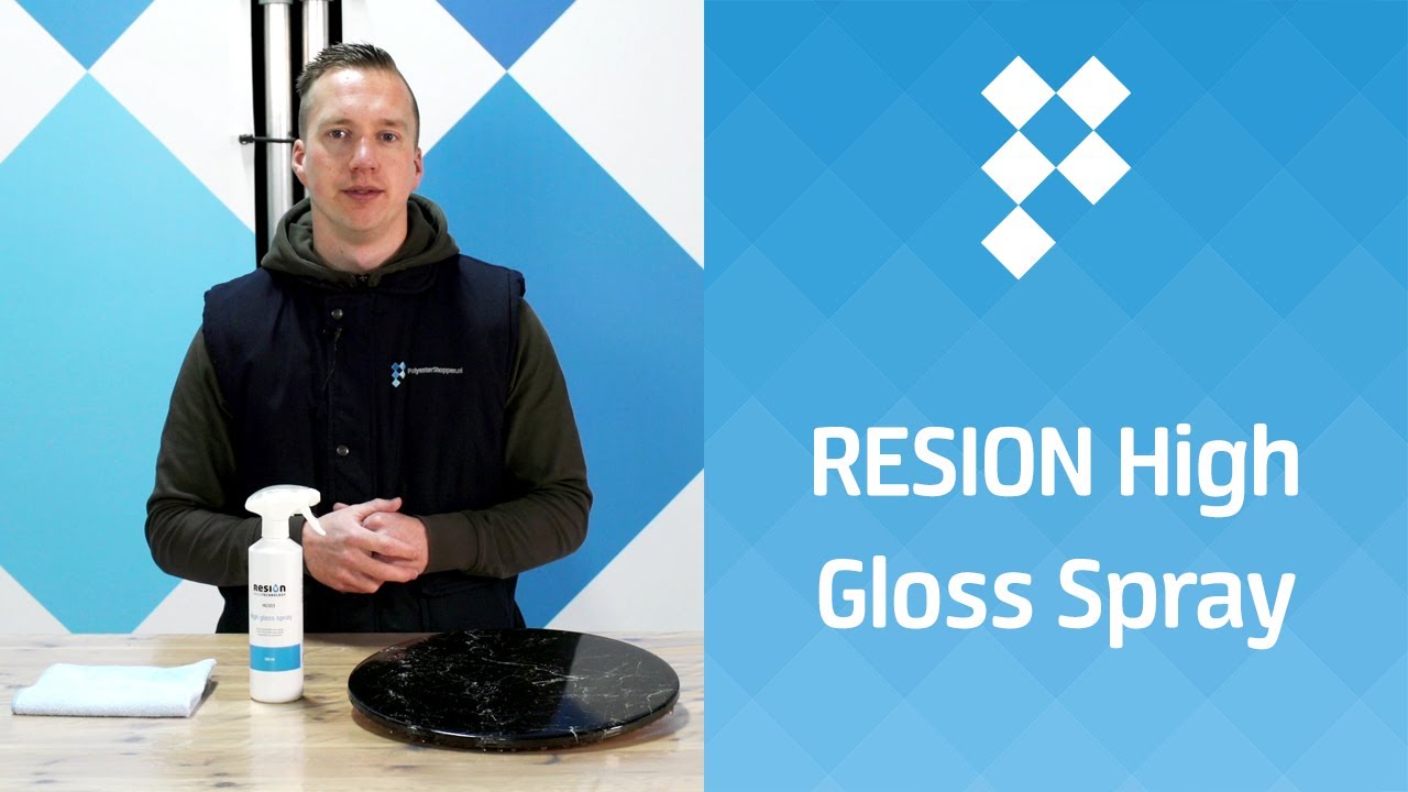 RESION High Gloss spray | epoxy onderhoudsspray - YouTube