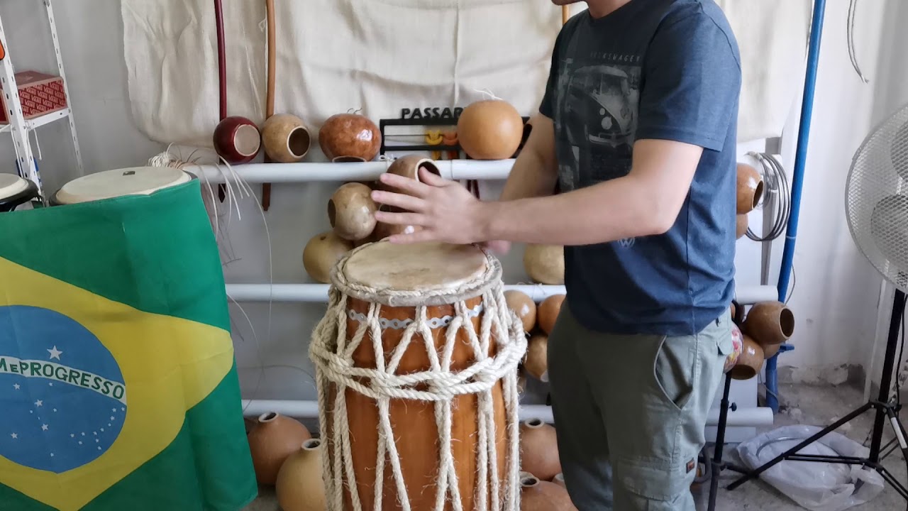 Atabaque Capoeira Drum by NossoRitmo - YouTube