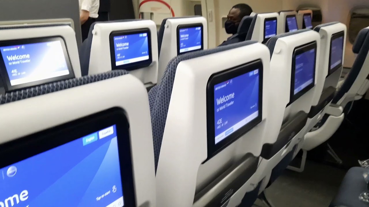 2021 Brand New! Inside British Airways (BA) B777-300er with new Club ...