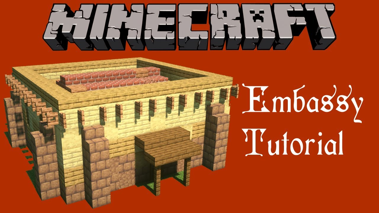 Minecraft Tutorial: How to Make an Iberian Embassy [0AD] - YouTube