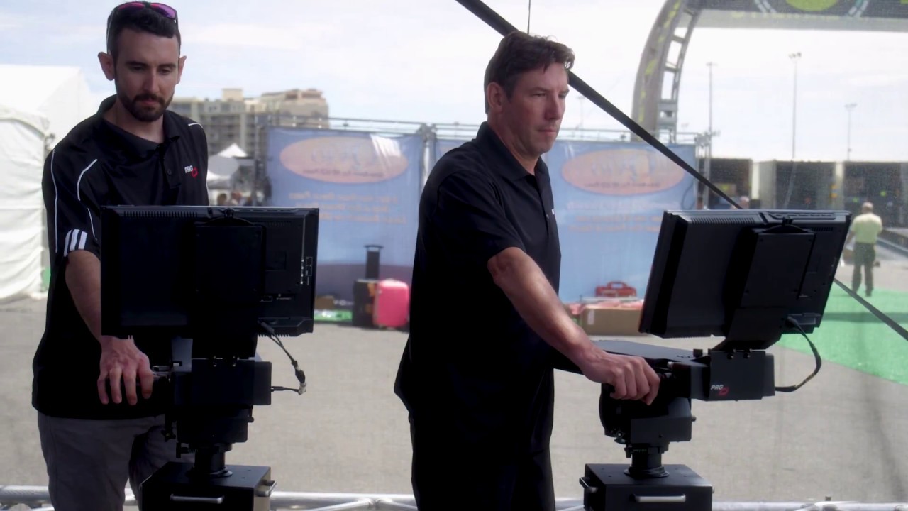 PRG Ground Control Follow Spot ft. PRG Bad Boy @NAB Show 2017 with ...