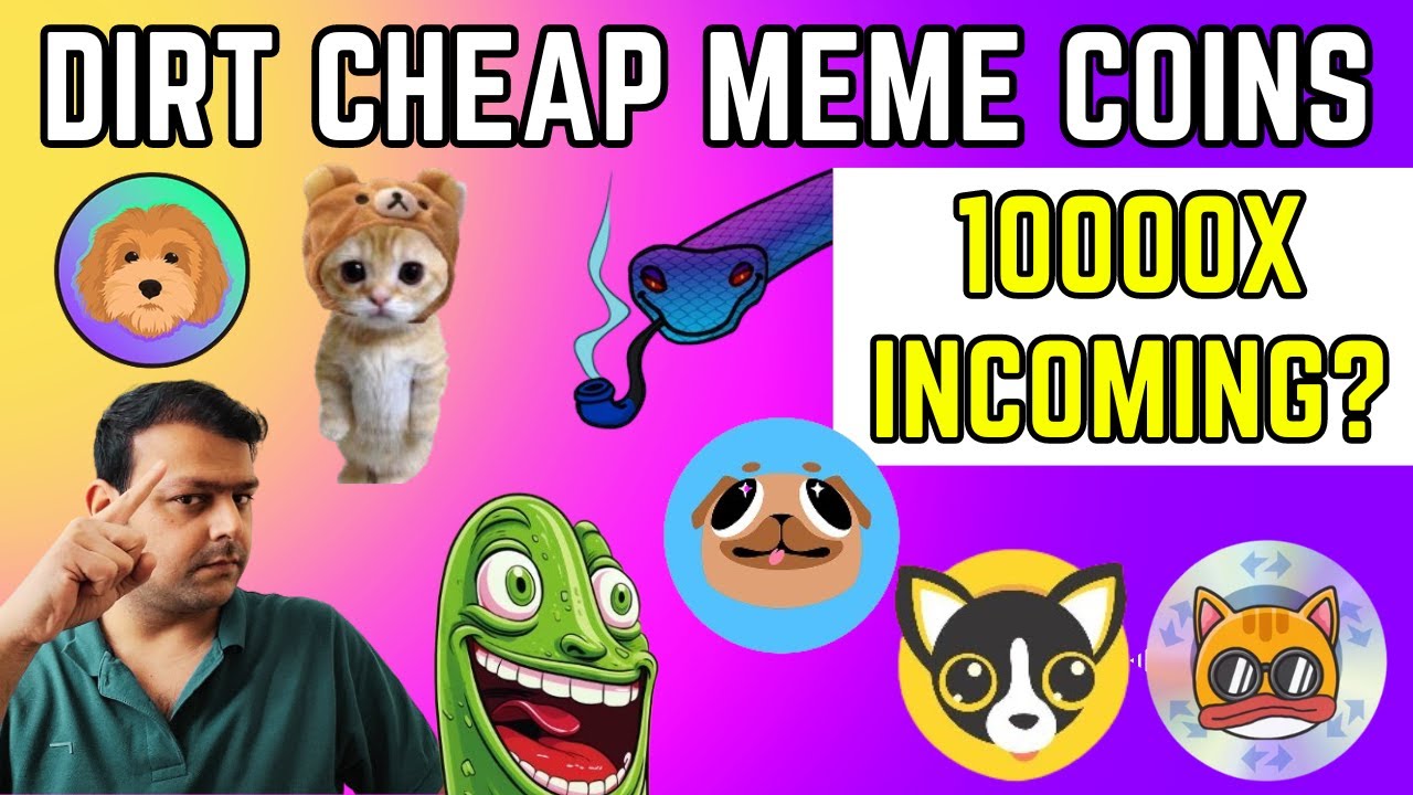 Dirt Cheap Meme Coins That Can Make You a Millionaire in This Bull Run ...