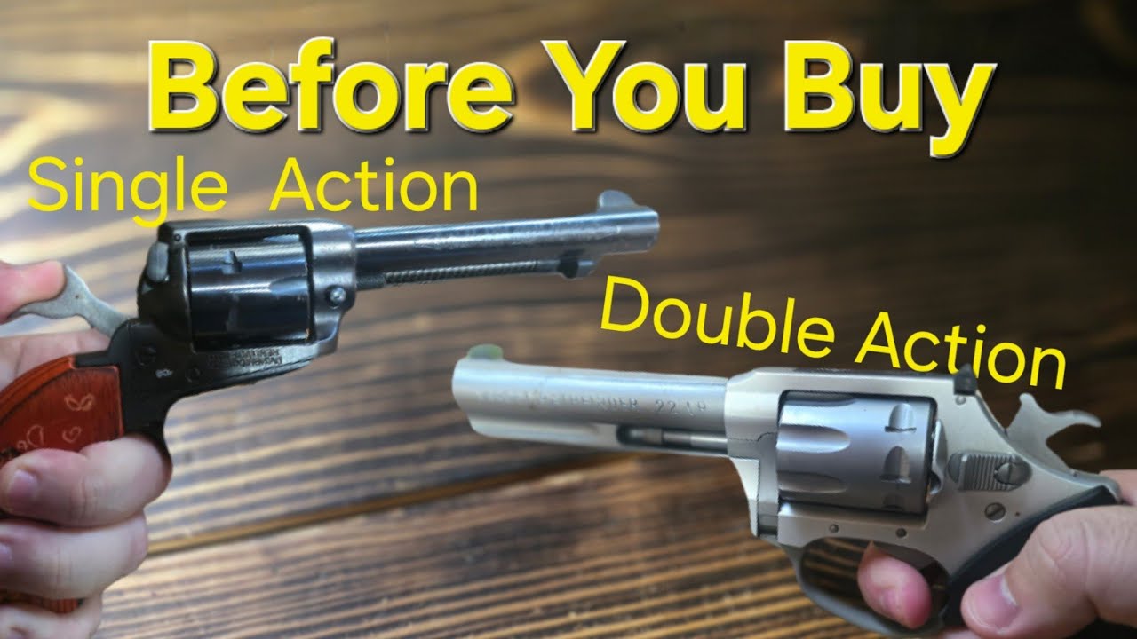 single action vs double action whats right for you - YouTube