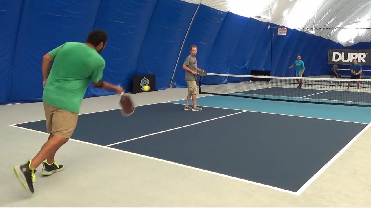 🎾🔥Intense Pickleball🔥🎾 Match Michael & Matt VS Matt & Aaron Men's 3.5 ...