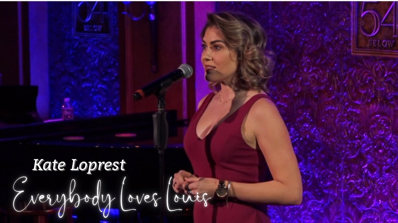 Kate Loprest - "Everybody Loves Louis" from Sunday in the Park with ...
