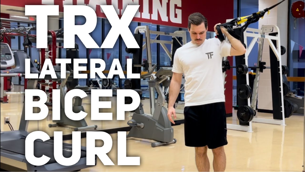 TRX Lateral Bicep Curl [Advanced Body Weight Exercise] - YouTube