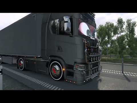 ETS2 770S ÇİFT DORSE YANAK KAPAK  UZUN TAMPON FULL DOLU MAKİNE #keşfet