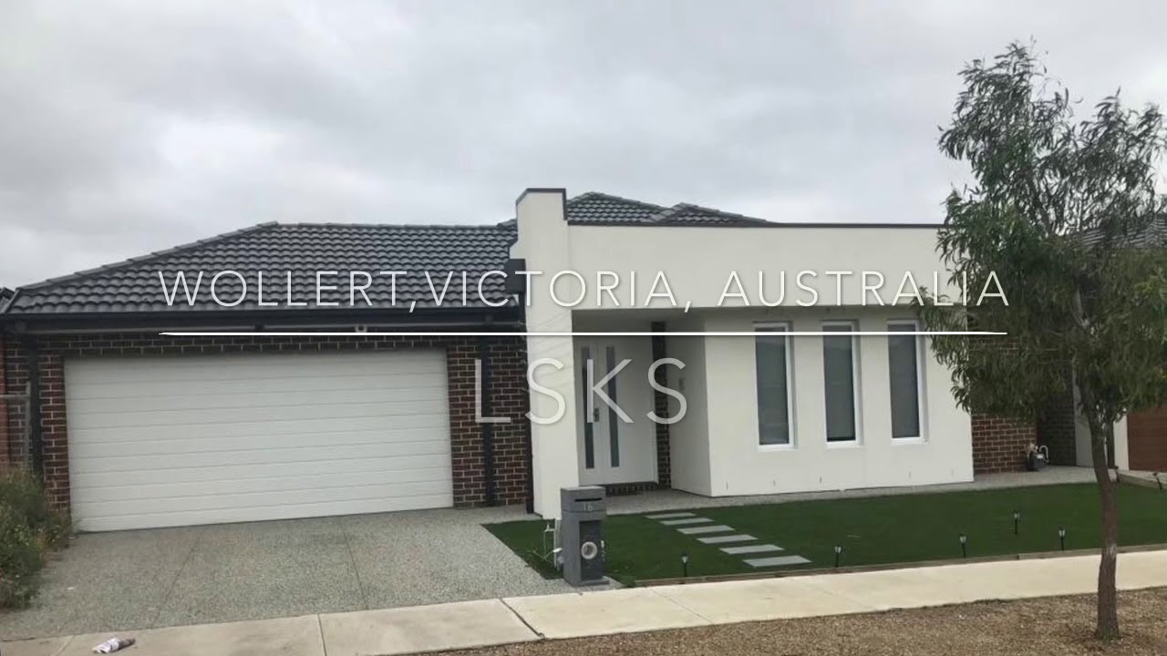 Single storey House | WOLLERT, VICTORIA - YouTube
