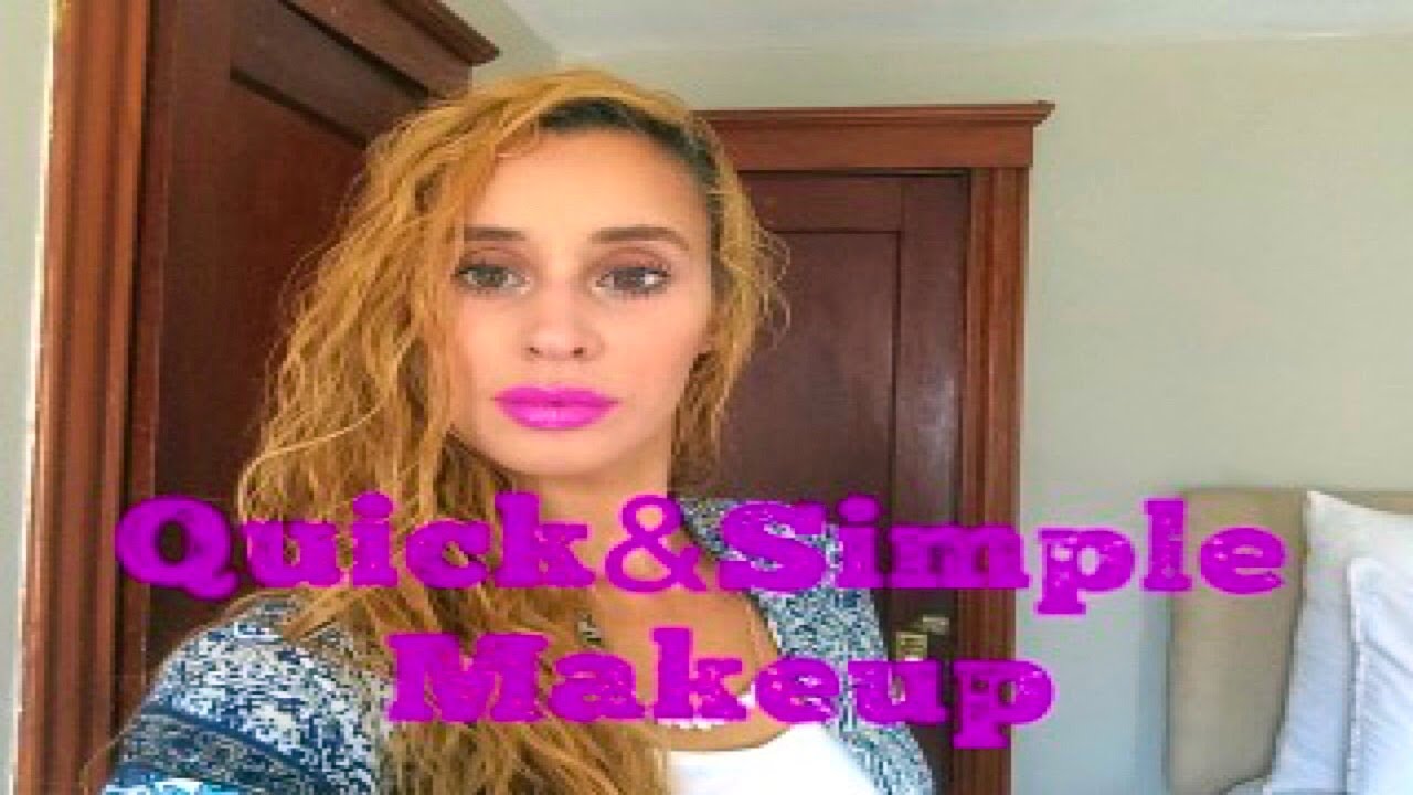Quick & Simple Summer Makeup Tutorial - YouTube