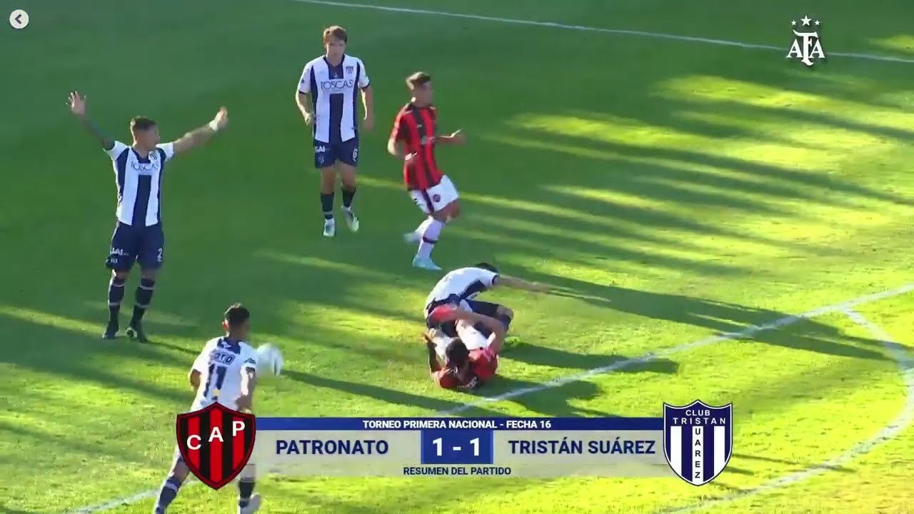 Patronato empató 1 a 1 con Tristán Suárez en el Grella: el resumen y ...