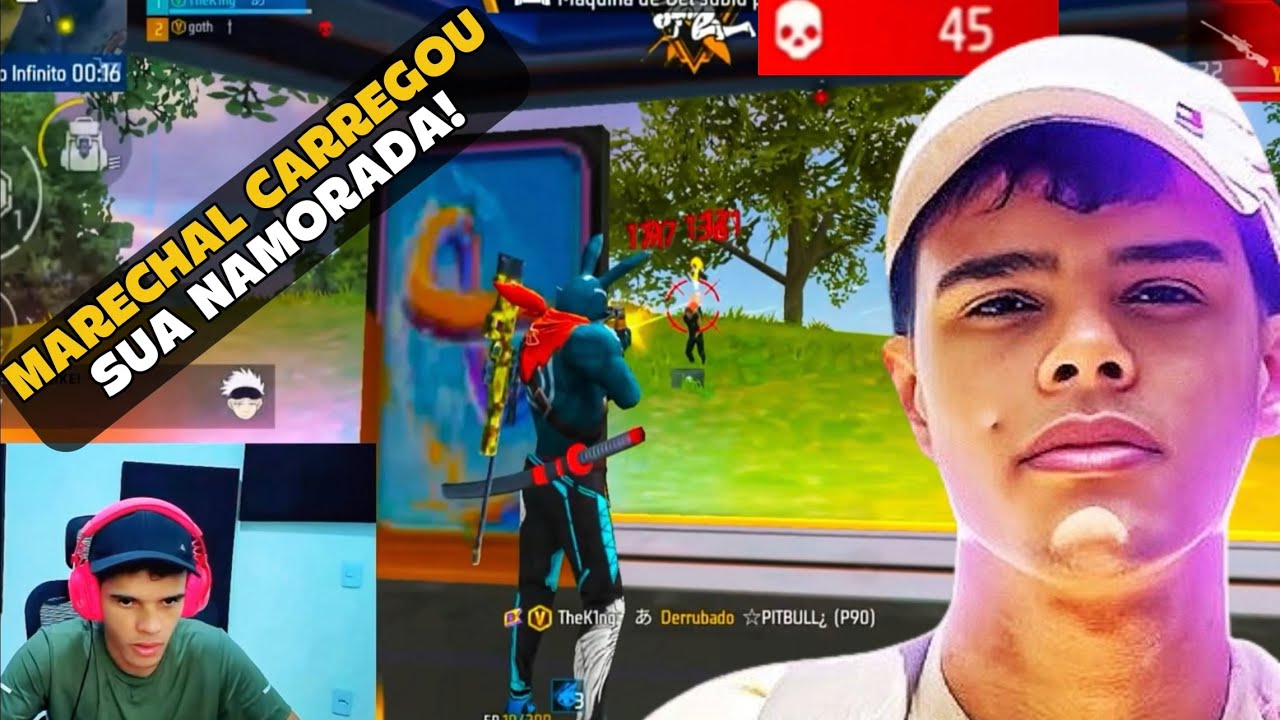 MARECHAL CARREGOU SUA NAMORADA COM A SENSI PERFEITA! FREE FIRE - MARECHAL HIGHLIGHTS - YouTube