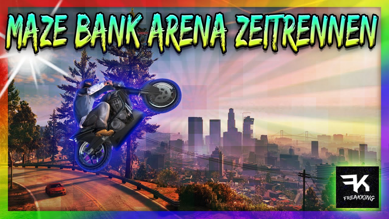 GTA 5 Online | MAZE BANK ARENA | TIME TRIAL | SO SCHAFFT IHR DAS ...