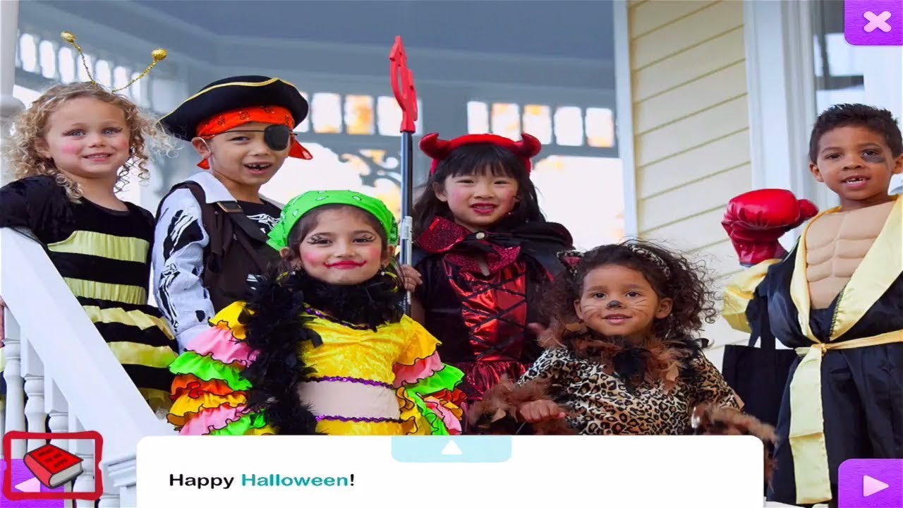 Find It:A A Halloween Party|Reading|Storytime|Books|Read to Me Apps ...