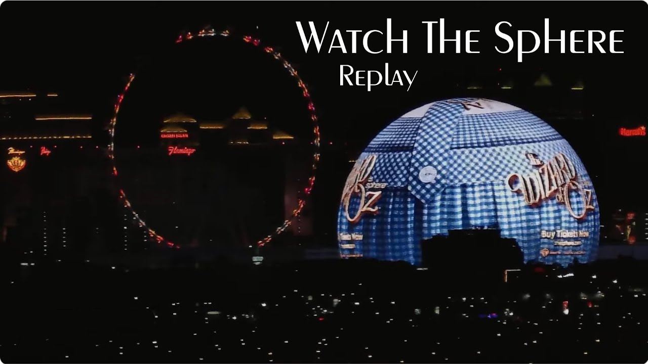 Watch The Sphere - Replay - 8/3/25 - 6pm - 6am PST - YouTube