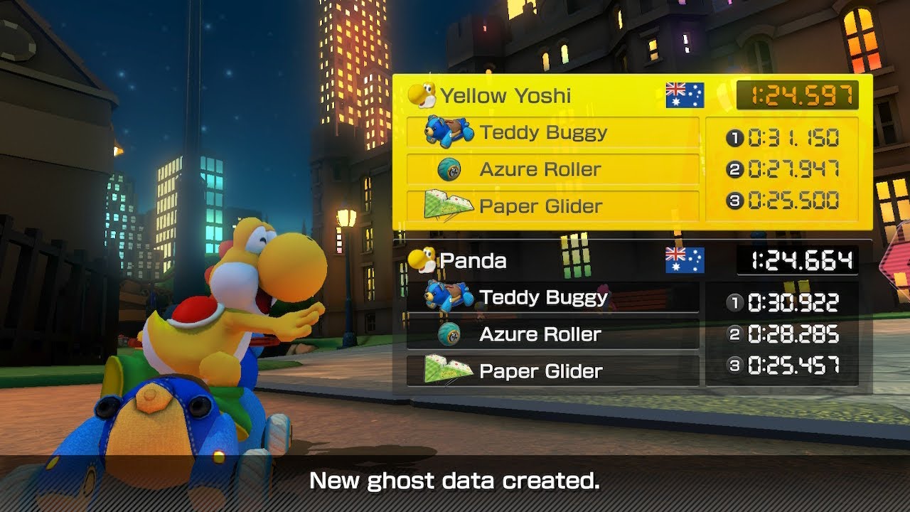 [MK8DX] (150cc) Tour New York Minute - 1:24.597 (NITA Meta Only / VS ...