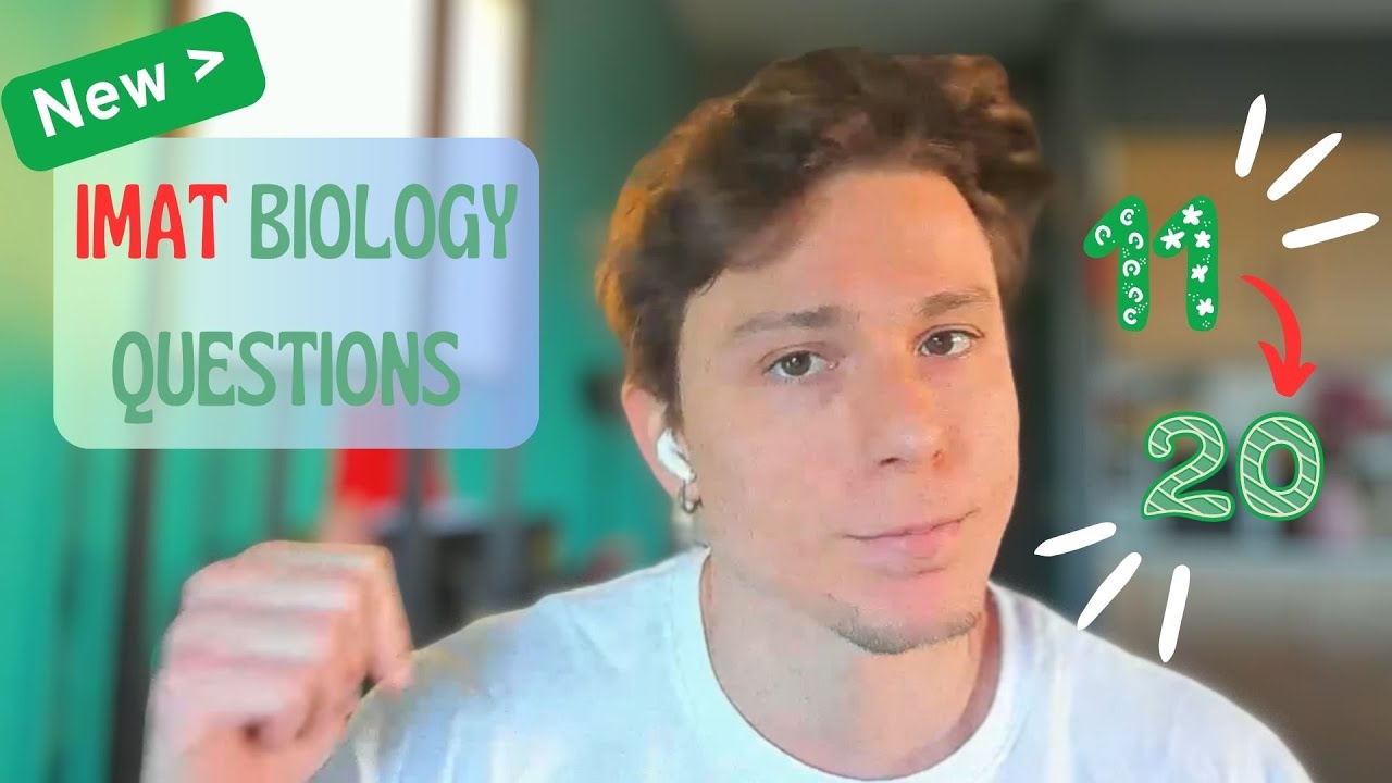 IMAT Biology Practice Questions 11 to 20 - YouTube