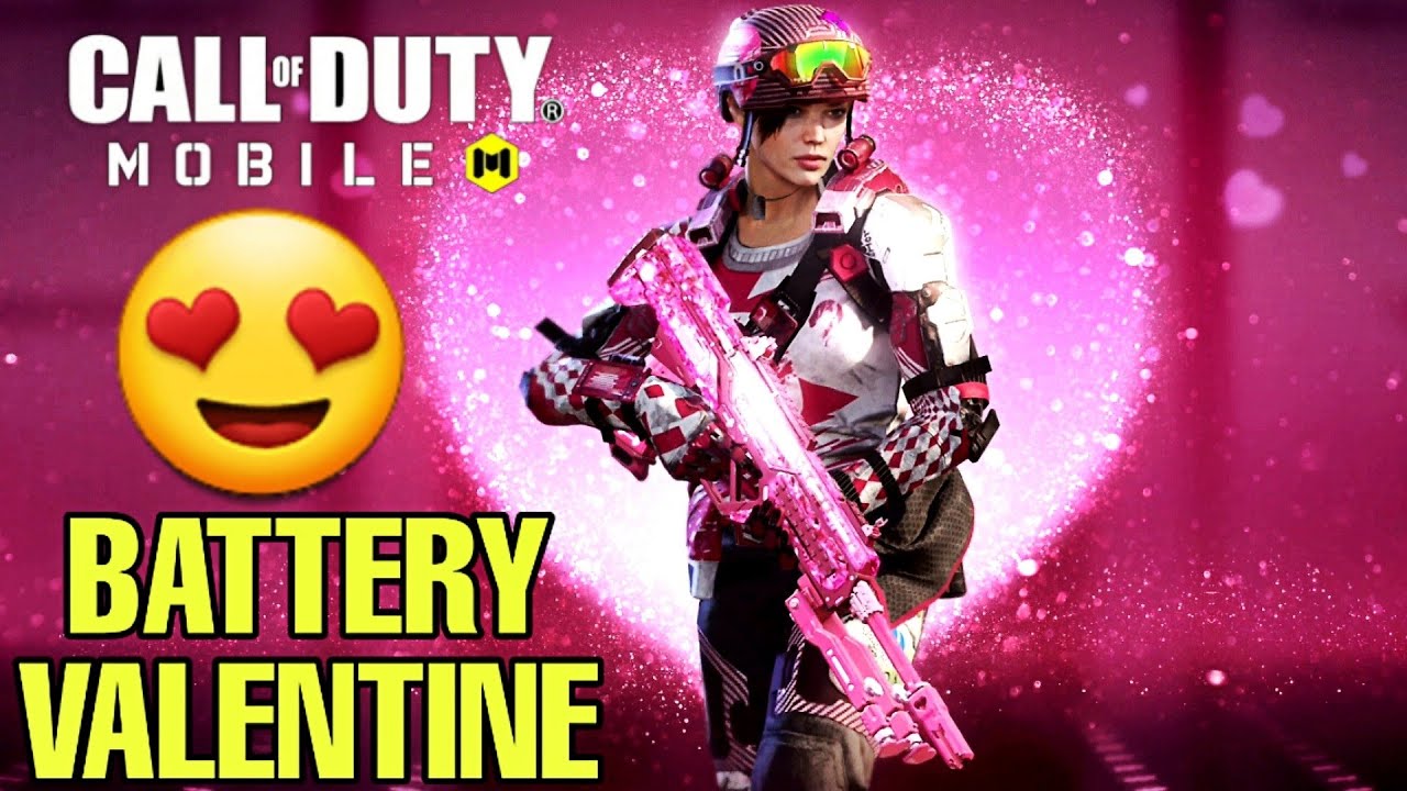 COD MOBILE 😉 // BATTERY - VALENTINE 😍 // NUEVO PERSONAJE 😉 - YouTube