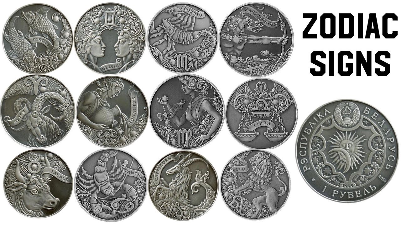 Zodiac Sign Coin and its Meaning - YouTube