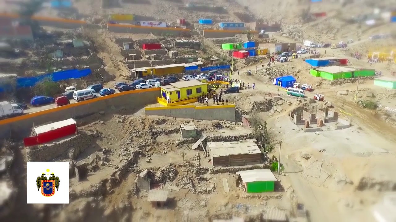 Alcalde de Lima entrega nuevas escaleras en Ate Vitarte - YouTube