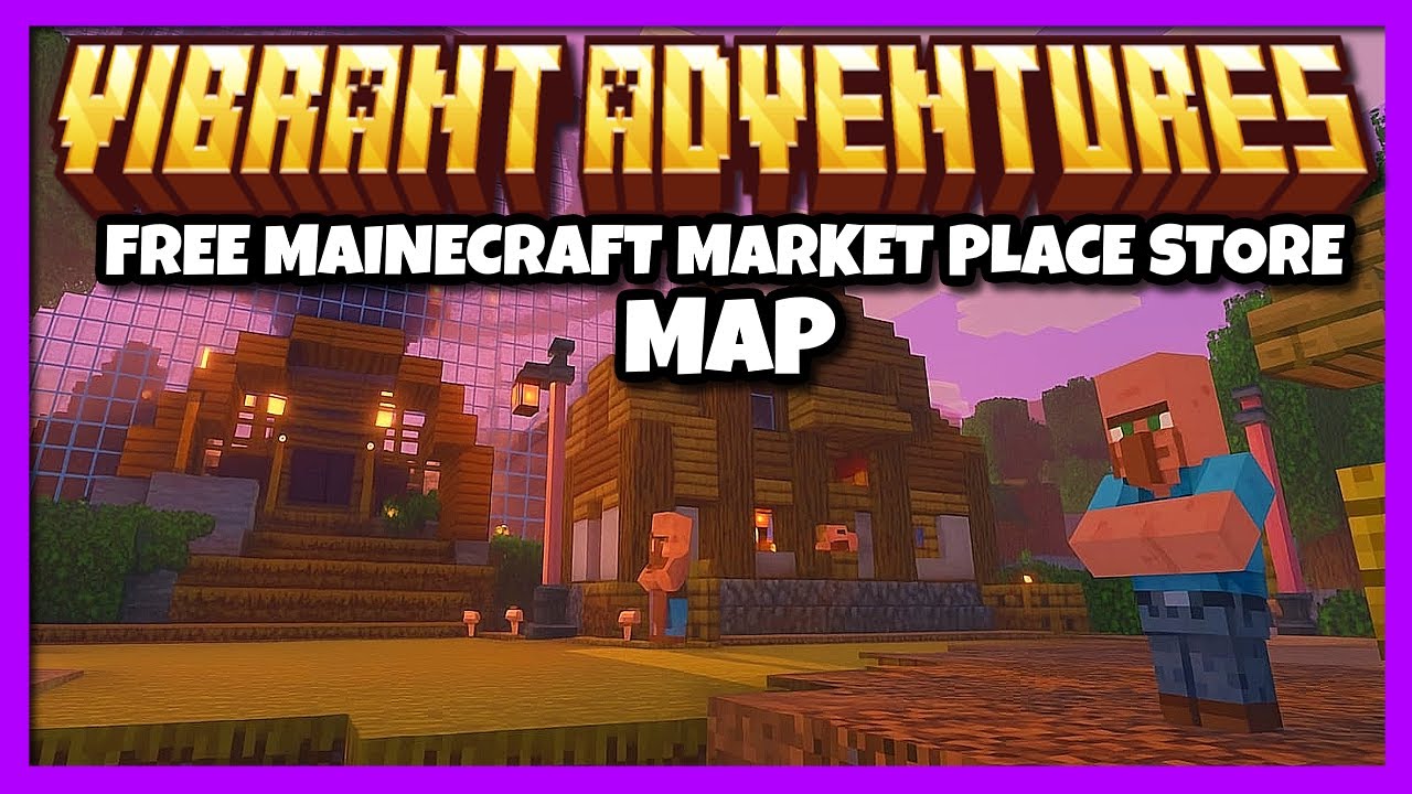 Minecraft Vibrant Adventures - Minecraft Marketplace Store Free Map ...