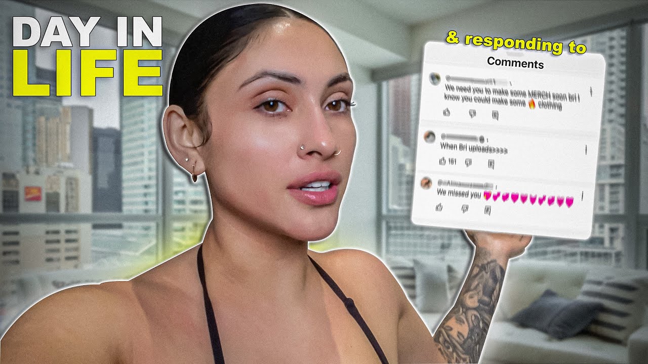 REACTING TO COMMENTS! | DAY IN A LIFE! - YouTube